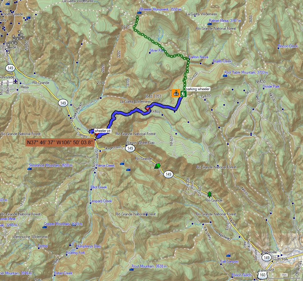 wheeler geological area